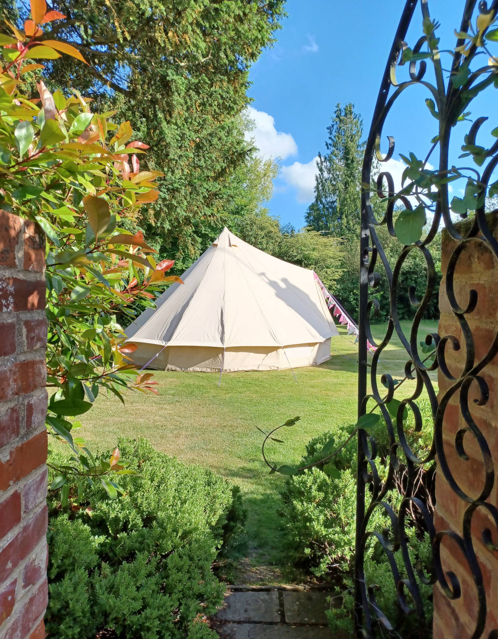 Bell Tents for hire for weddings and events in Hampshire